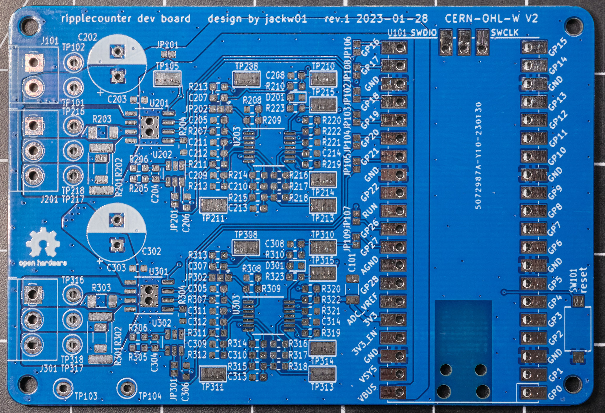 ripplecounter | Sensorless brushed DC motor position control with Raspberry Pi Pico